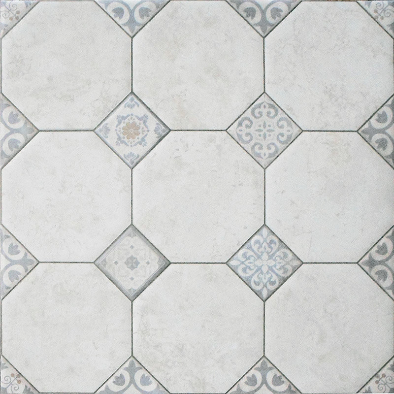 Pisa White Large Rustic Floor Tiles | Online At Victorian Plumbing