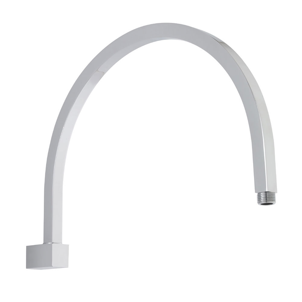 Nuie Curved Wall Mounted Shower Arm | Victorian Plumbing.co.uk