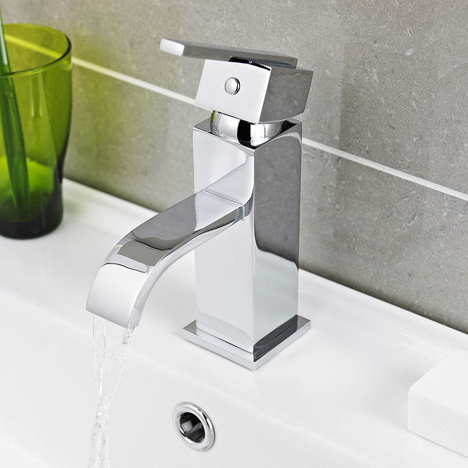 Nuie - Morgan Mono Basin Mixer with Push Button Waste - TMO305