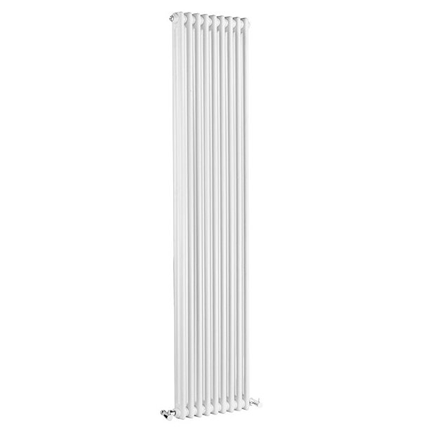Nuie - Regency 2 Column Radiator - 1800 x 425mm - White - MTY072 at ...