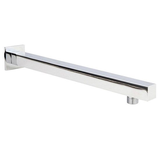 Nuie - Square Wall Mounted Shower Arm - 350mm Length - ARM19 at ...