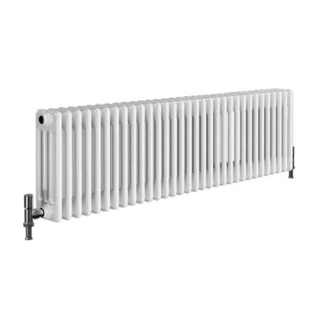 Quinn Forza 2 Column Radiator - Horizontal - White - Various Size ...