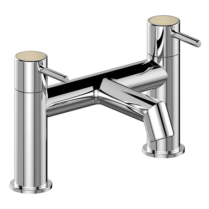 Radius Customisable Bath Filler Tap - Polished Chrome | Victorian ...