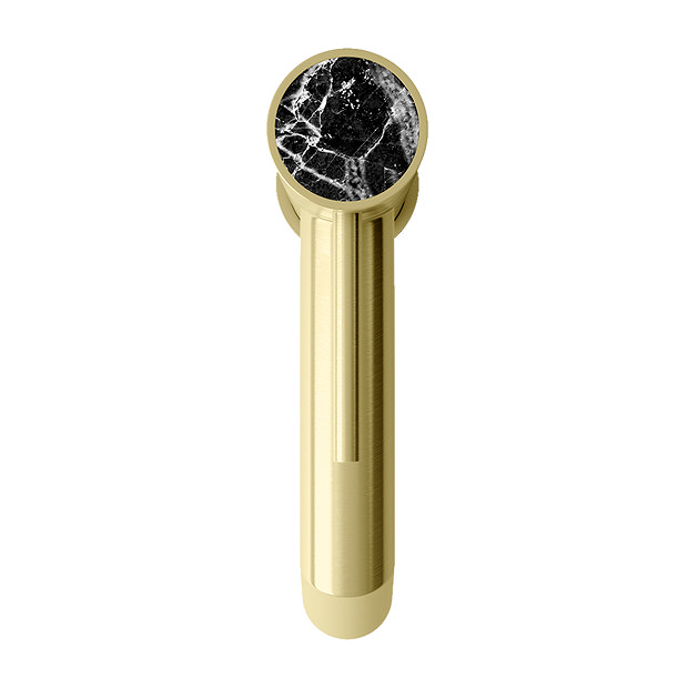 Radius Mono Basin Mixer Tap - Brushed Brass | Victorian Plumbing UK