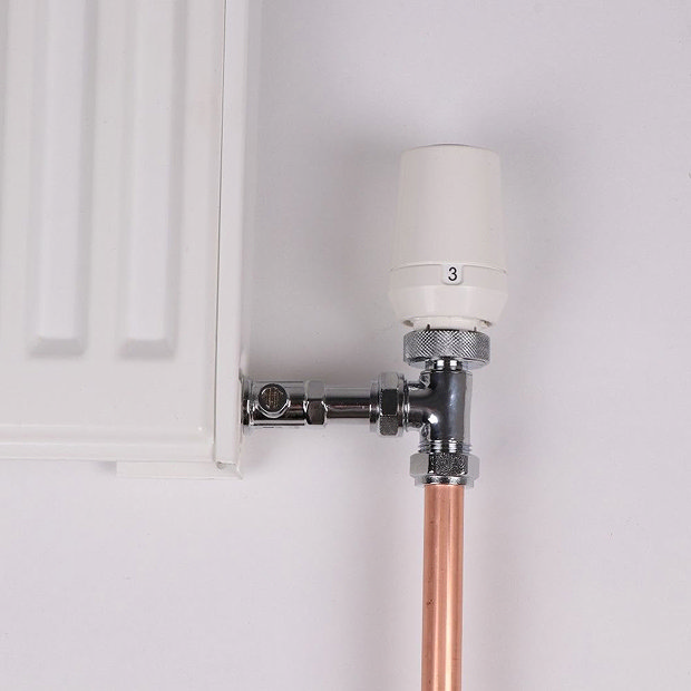 Radtap Radiator Extension Tail & Isolator Valve (Pair)