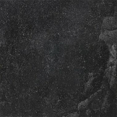 RAK Fashion Stone Black Matt Outdoor Porcelain Tiles 600 x 600mm ...