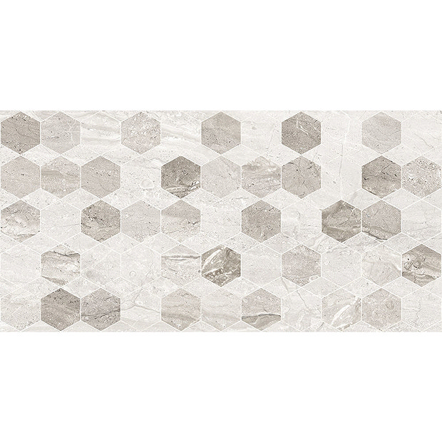 Reena Hex Decor Wall Tiles - 300 x 600mm