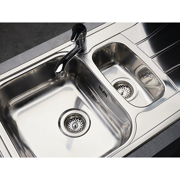 Reginox Diplomat Eco 1.5 Bowl Stainless Steel Inset Kitchen Sink