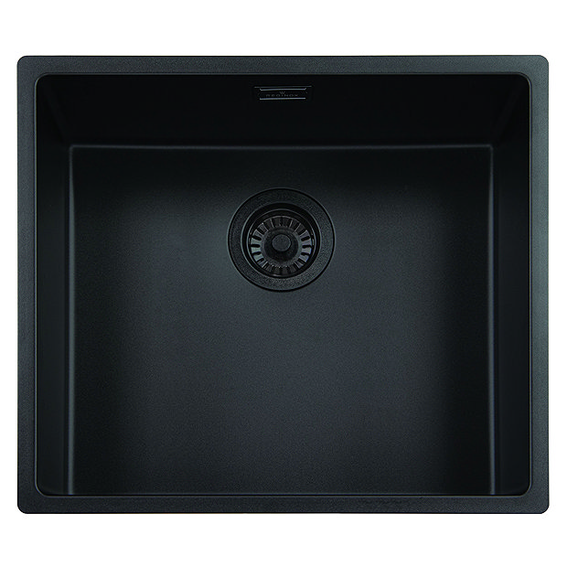 Reginox New York 50x40 1.0 Bowl Jet Black Integrated Sink