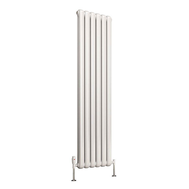 Reina Coneva Vertical Steel Designer Radiator - White