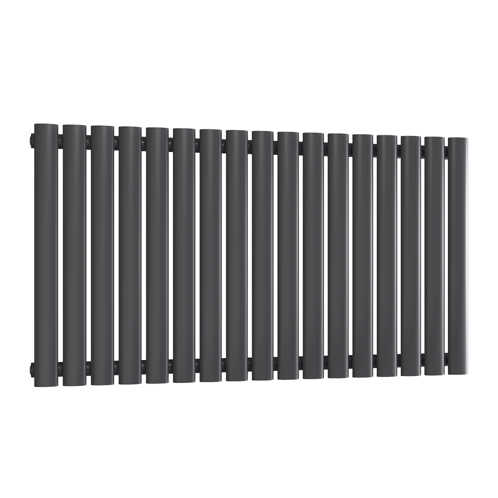 Reina Neva Horizontal Single Panel Designer Radiator | Anthracite