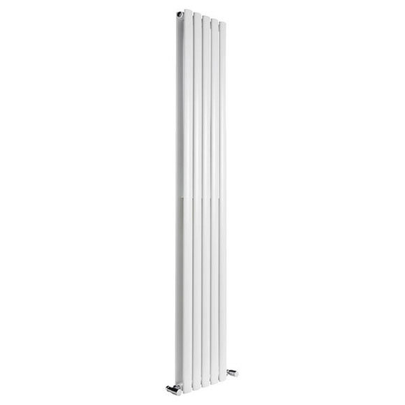 Reina Neva Vertical Double Panel Designer Radiator | White | Online