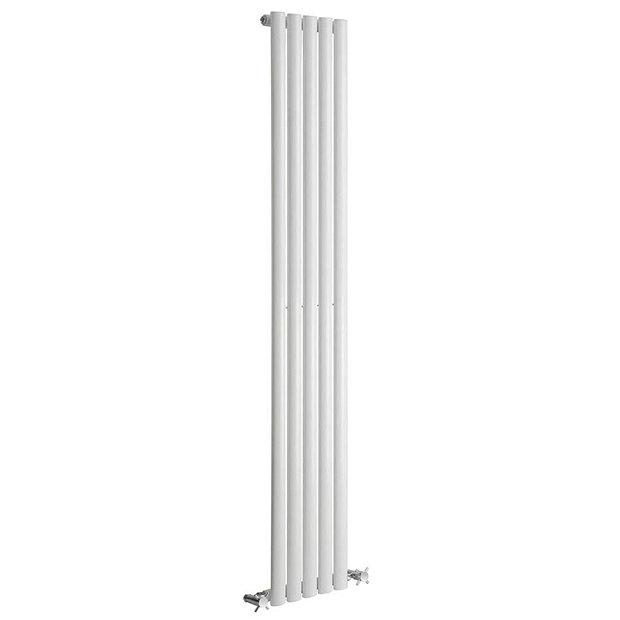 Reina Neva Vertical Single Panel Radiator | White | Available Online