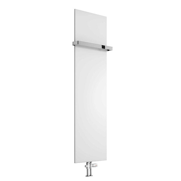 Reina Slimline Vertical Steel Designer Radiator - White