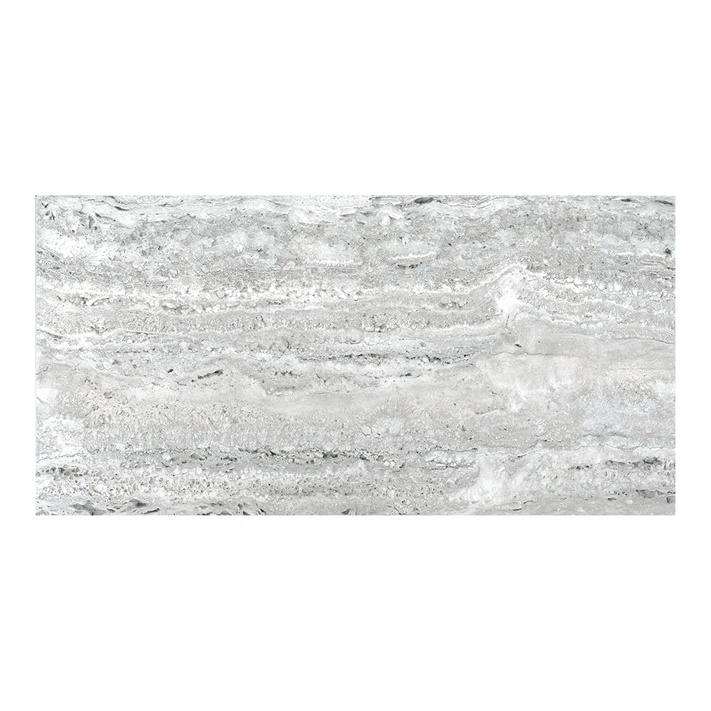 Reva Outdoor Grey Travertine Effect Wall & Floor Tiles - 600 x 900mm