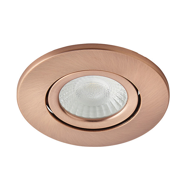 Revive Antique Copper IP65 Fire-Rated Tiltable Downlight