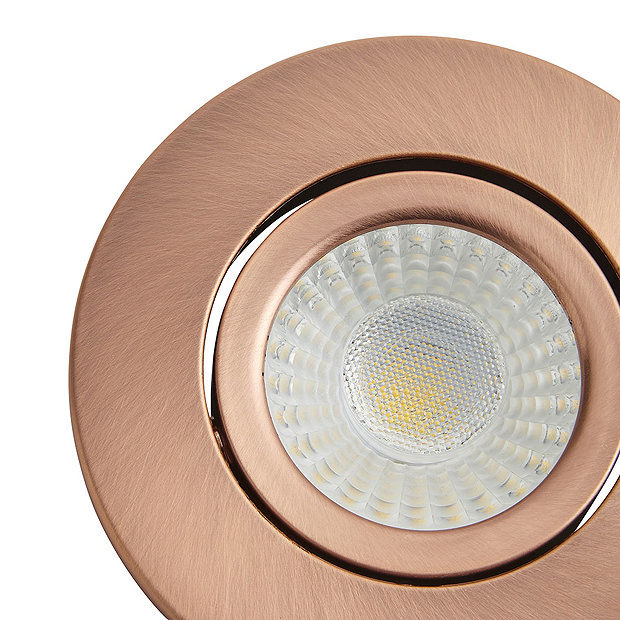 Revive Antique Copper IP65 Fire-Rated Tiltable Downlight
