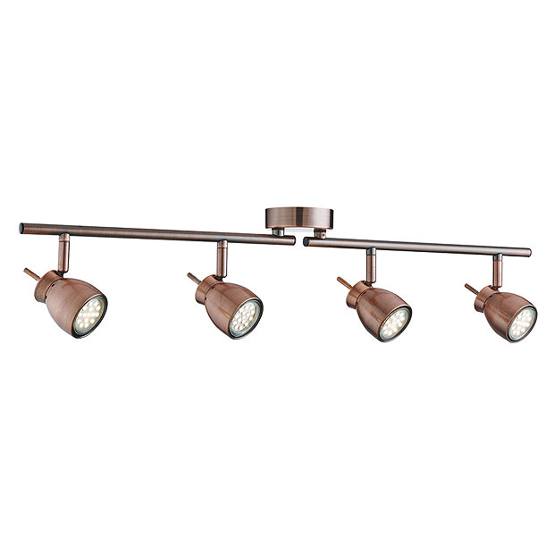 Revive Copper Spotlight Bar 4 Light I Victorian Plumbing