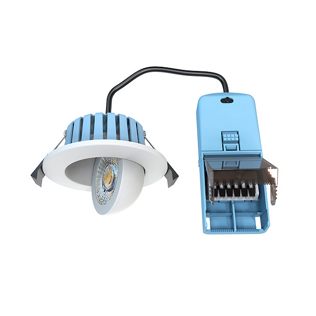 Revive IP65 LED Adjustable Downlight - White