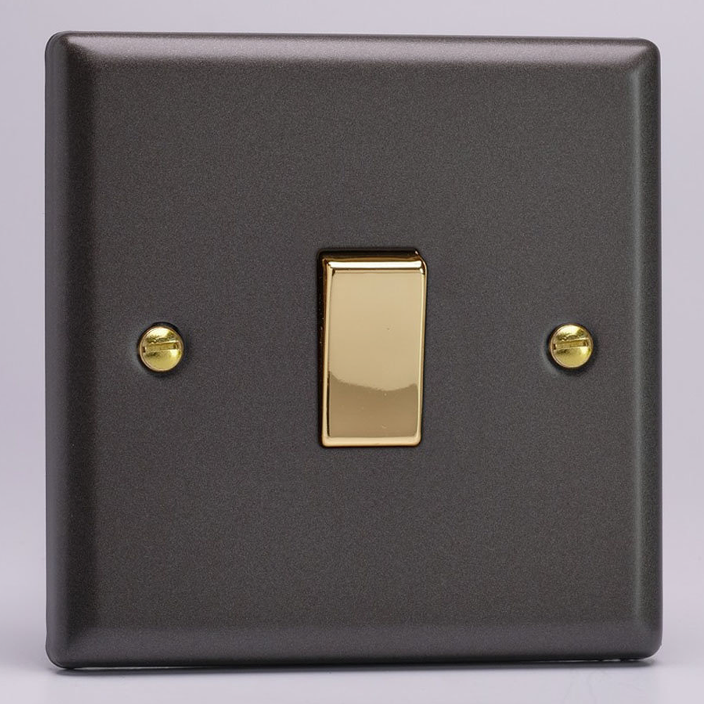 SHOP the Ellis & Co Single Light Switch - Slate Grey at Victorian ...