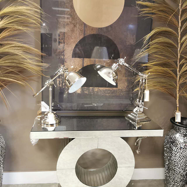Revive Vintage Table Lamp Chrome