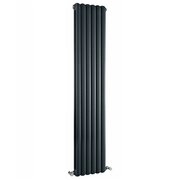 Rico Double Panel Anthracite Radiator 1800 x 377 | Victorian Plumbing