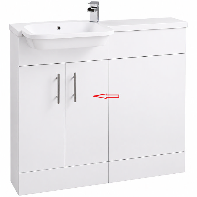 Right-Hand Door for Nova Emporio 1000mm Compact Semi-Recessed ...