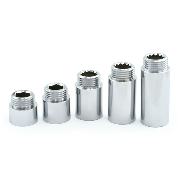 Rigid Radiator Valve Extension 1/2 BSP - Chrome Plated at Victorian ...