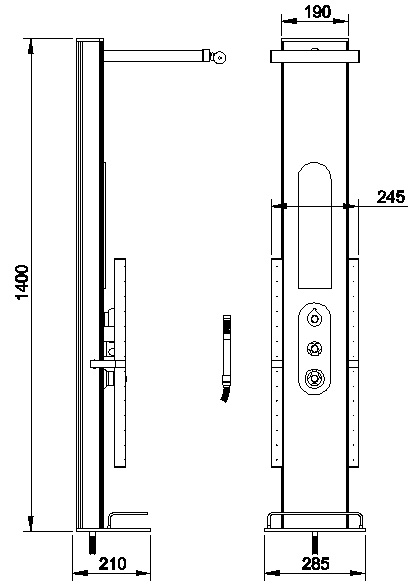 Thermostatic Rio Dream Shower at Victorian Plumbing UK