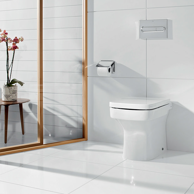 Roca Dama-N Back To Pan w/ Soft Close Seat | Victorian Plumbing.co.uk