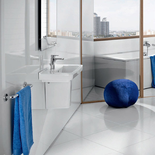 Roca Dama-N Compact Wall-hung 1TH Basin - Various Sizes at Victorian ...