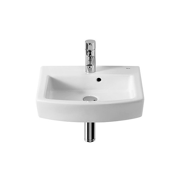 Roca Hall 450 x 380mm Cloakroom Wall-hung 1TH Basin - 327624000 at ...