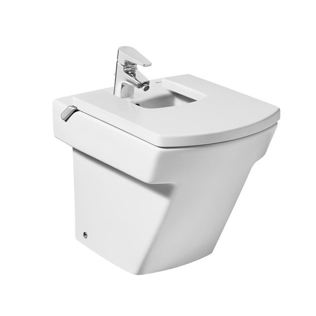 Roca Hall Floor-Standing Bidet with Cover | Victorian Plumbing