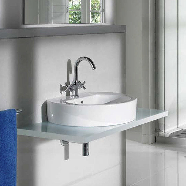Roca Happening 580 x 490mm 1TH Basin | Now At Victorian Plumbing.co.uk