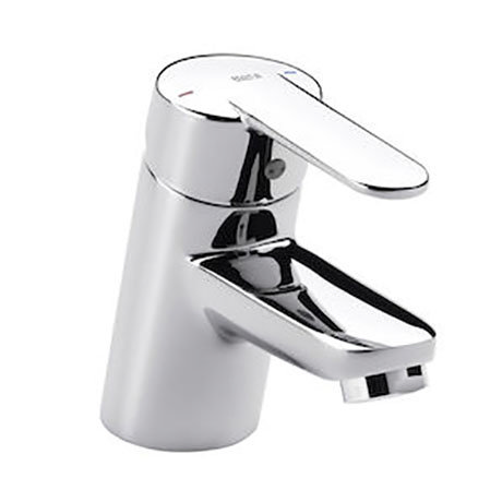Roca Laura 560mm 1TH Basin with Full Pedestal + Victoria Basin Tap Pack