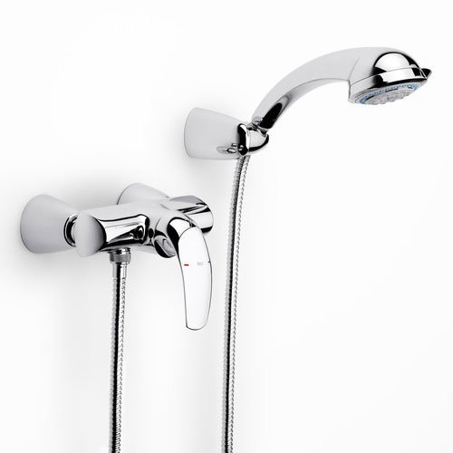 Roca M2-N Chrome Wall Mounted Shower Mixer & Kit | Available Online