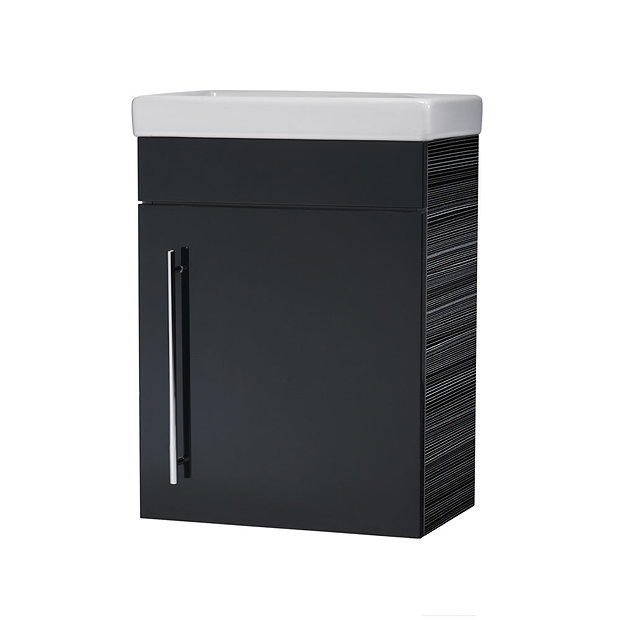 Roper Rhodes Esta 450mm Antracite Wall Mounted Cloakroom Unit Online