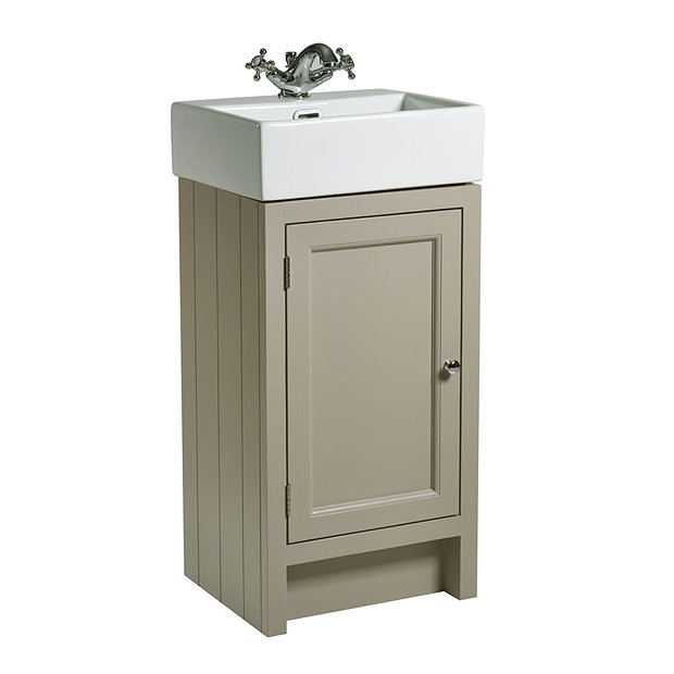 Roper Rhodes Cloakroom Unit & Basin - Mocha| View at Victorian Plumbing