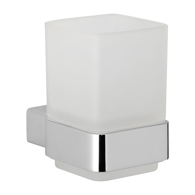 Roper Rhodes Horizon Frosted Glass Toothbrush Holder | Available Now