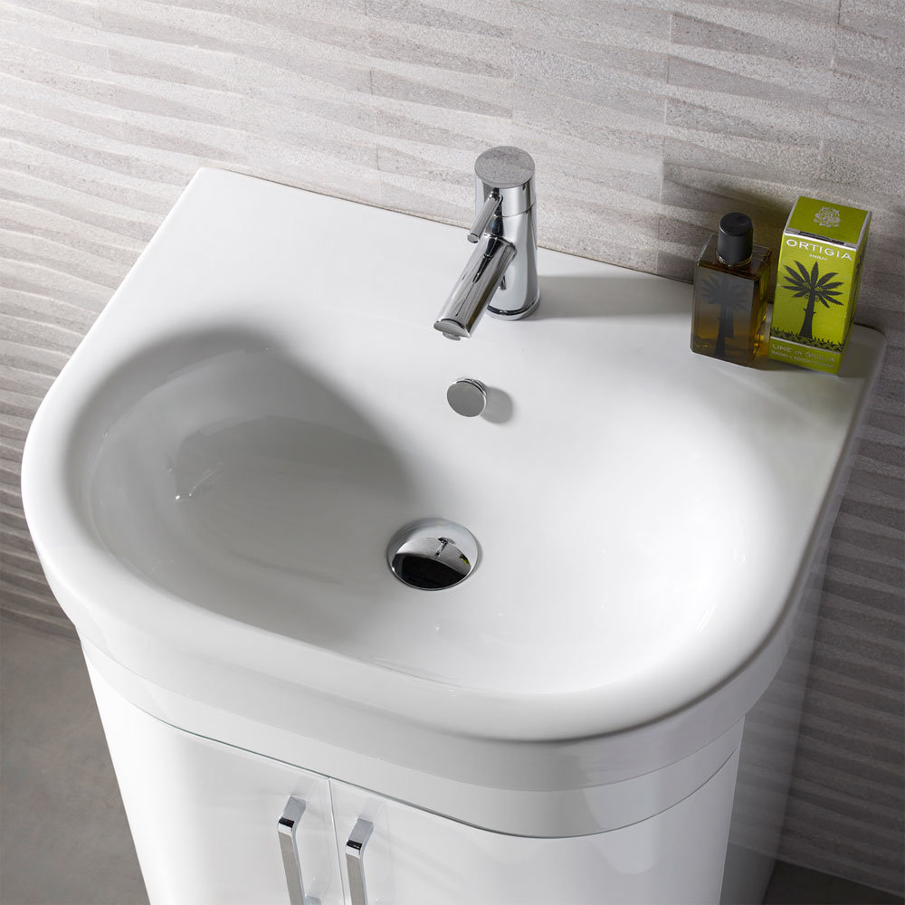 Roper Rhodes Luxe 620mm D-Shaped Ceramic Basin | Available Online