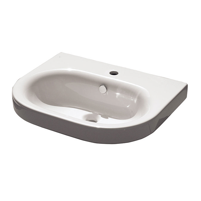 Roper Rhodes Luxe 620mm D-Shaped Ceramic Basin | Available Online