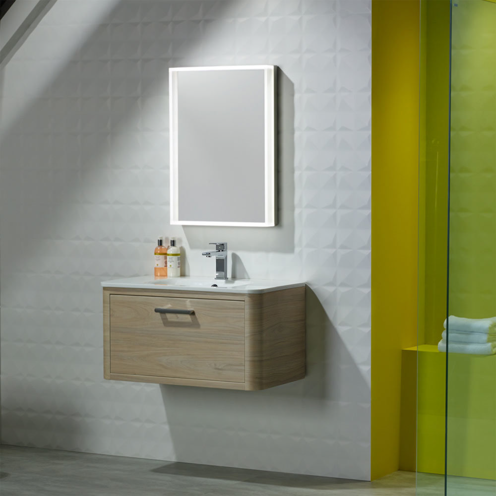 Roper Rhodes Moment 800mm Wall Mounted Dark Elm Unit | Available Now