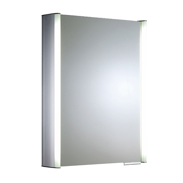 Roper Rhodes Plateau Illuminated Mirror Cabinet | Aluminium | Online