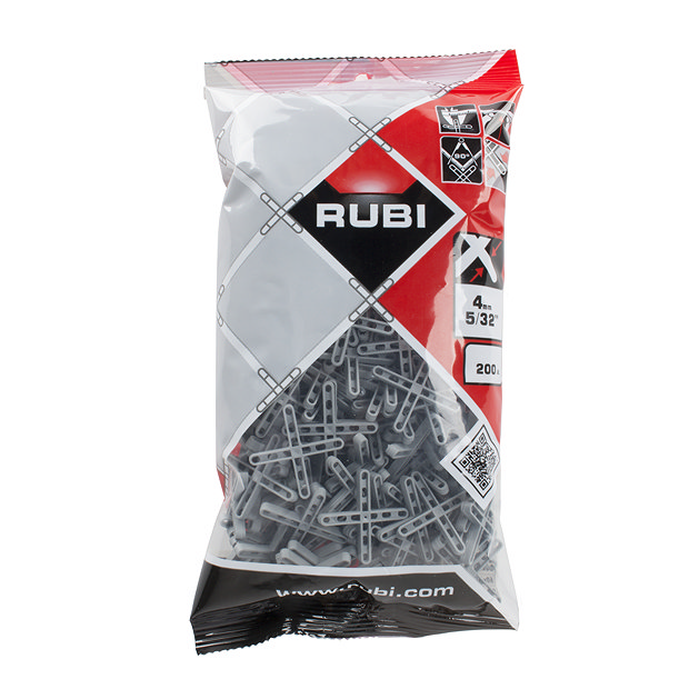 Rubi 4mm Reinforced Tile Spacers (Pack of 200)