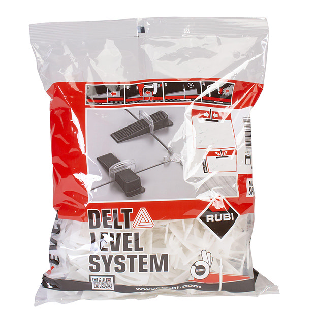 Rubi Delta Level System 3-12mm Strips (Pack of 2400)