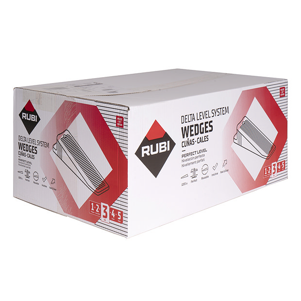 Rubi Delta Levelling System Wedges (Pack of 1200)