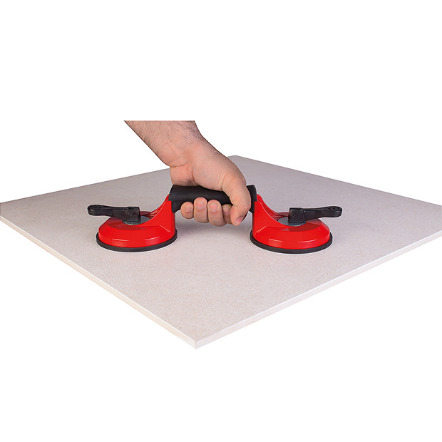 Rubi Double Suction Cup for Smooth Surfaces