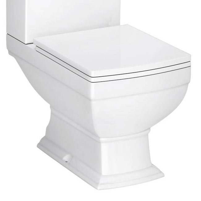 Rydal Close Coupled Pan + Soft Close Seat | Victorian Plumbing
