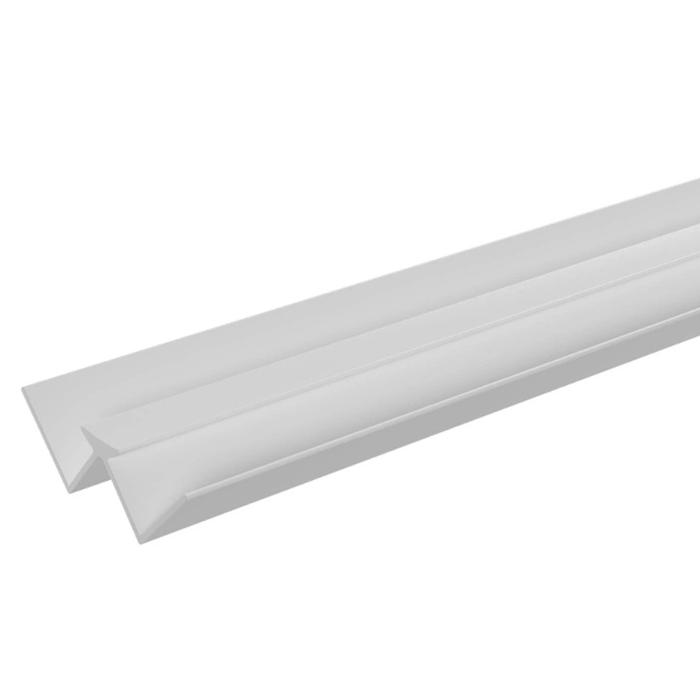 Showerwall 2450mm Extrusion Internal Corner Trim - White IC3