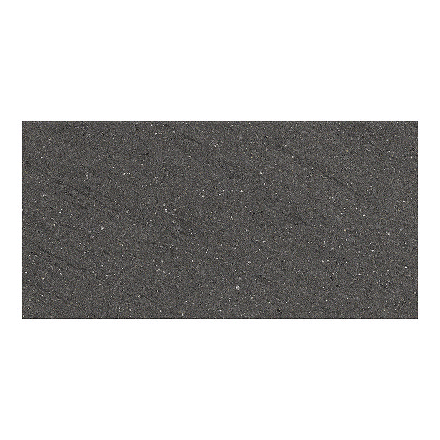 Sierra Anthracite Stone Effect Rectified Wall and Floor Tiles - 300 x 600mm